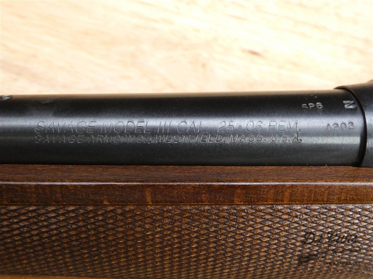 Savage Model 111 - .25-06 Rem. - Bolt Action Hunting - 25 06 Remington ...