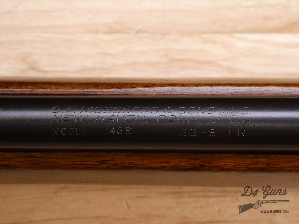 OF Mossberg & Sons 146B - .22 S/L/LR - 22LR - Bolt Action - Mossberg ...