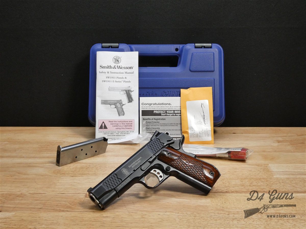 Smith & Wesson SW1911SC E Series - .45 ACP- 1911- OG Case & 1 Mag ...