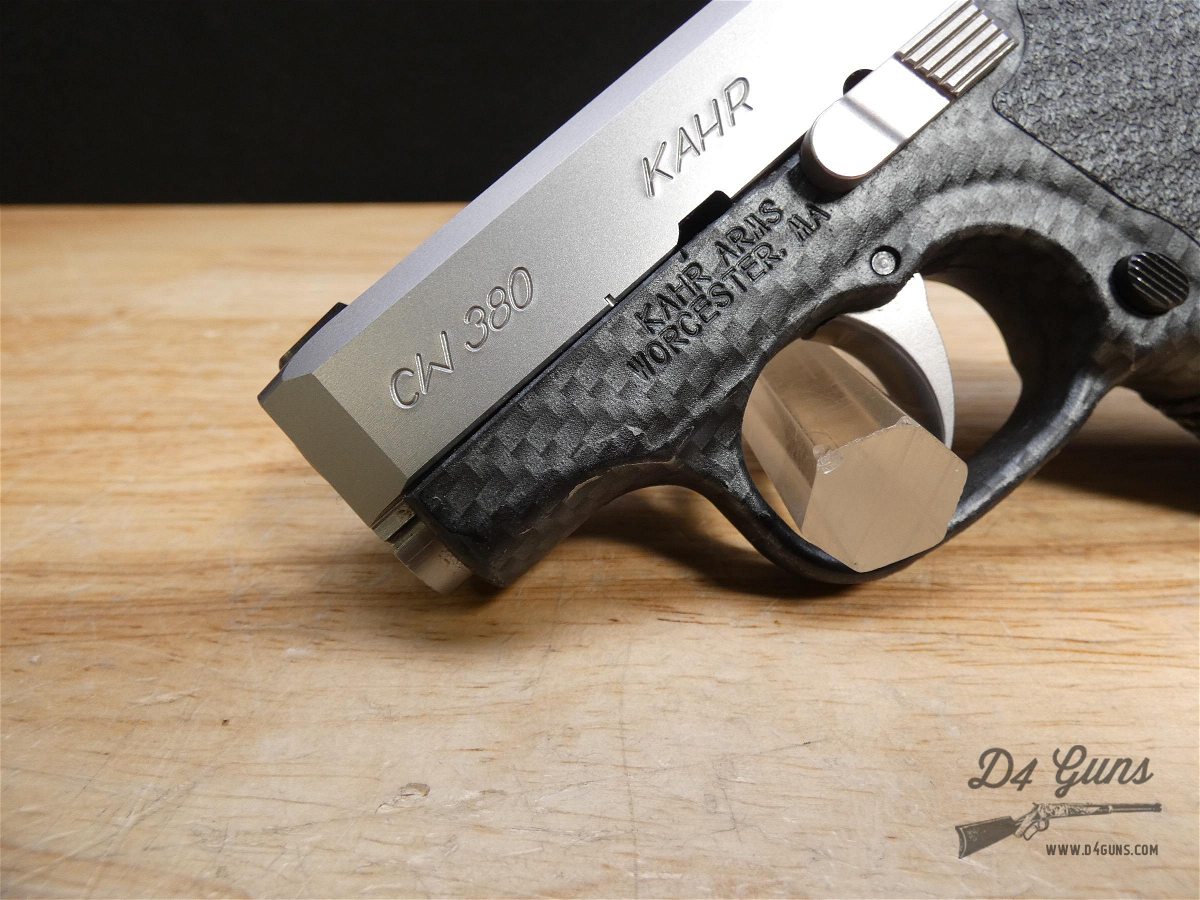 Kahr Arms CW380 - .380 ACP - CCW - Two Tone Carbon Fiber - wBox & 2Mags ...