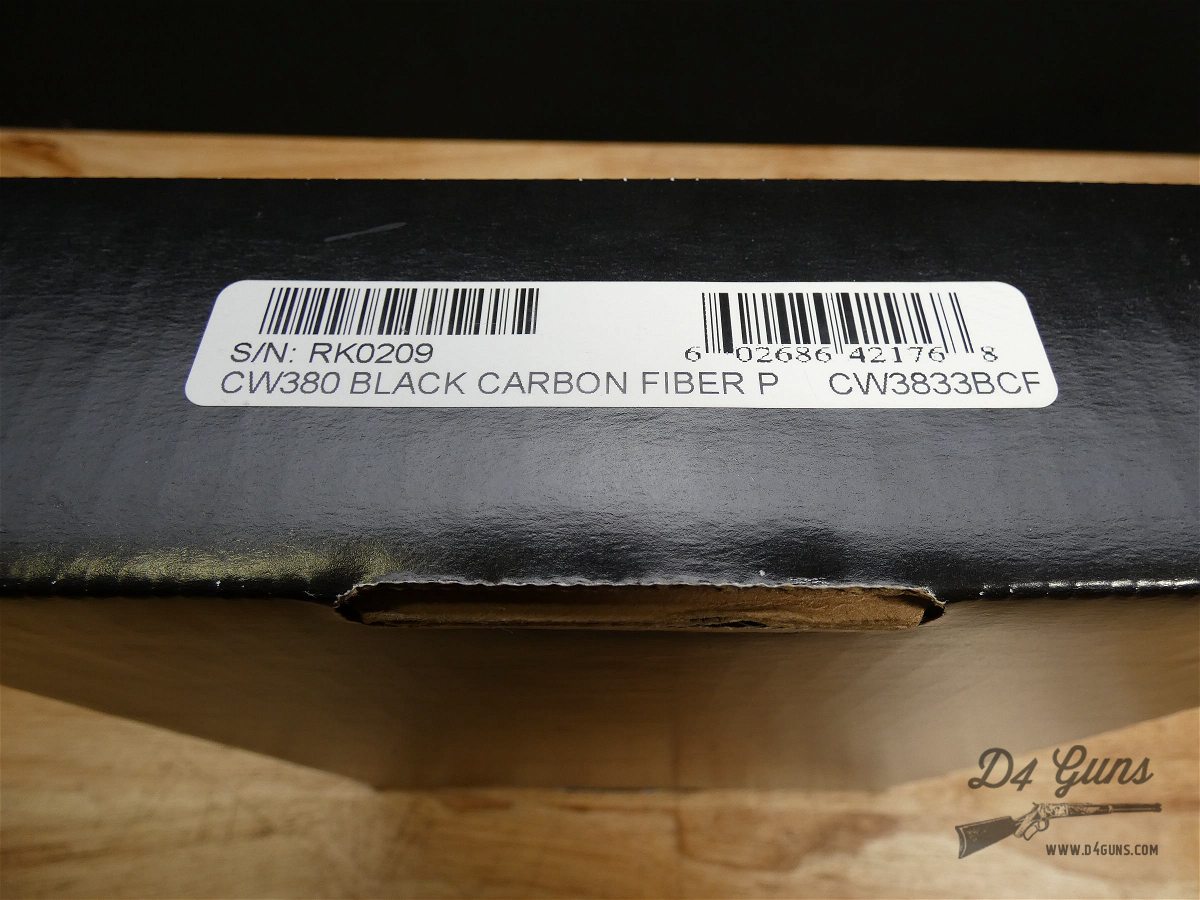 Kahr Arms CW380 - .380 ACP - CCW - Two Tone Carbon Fiber - wBox & 2Mags ...
