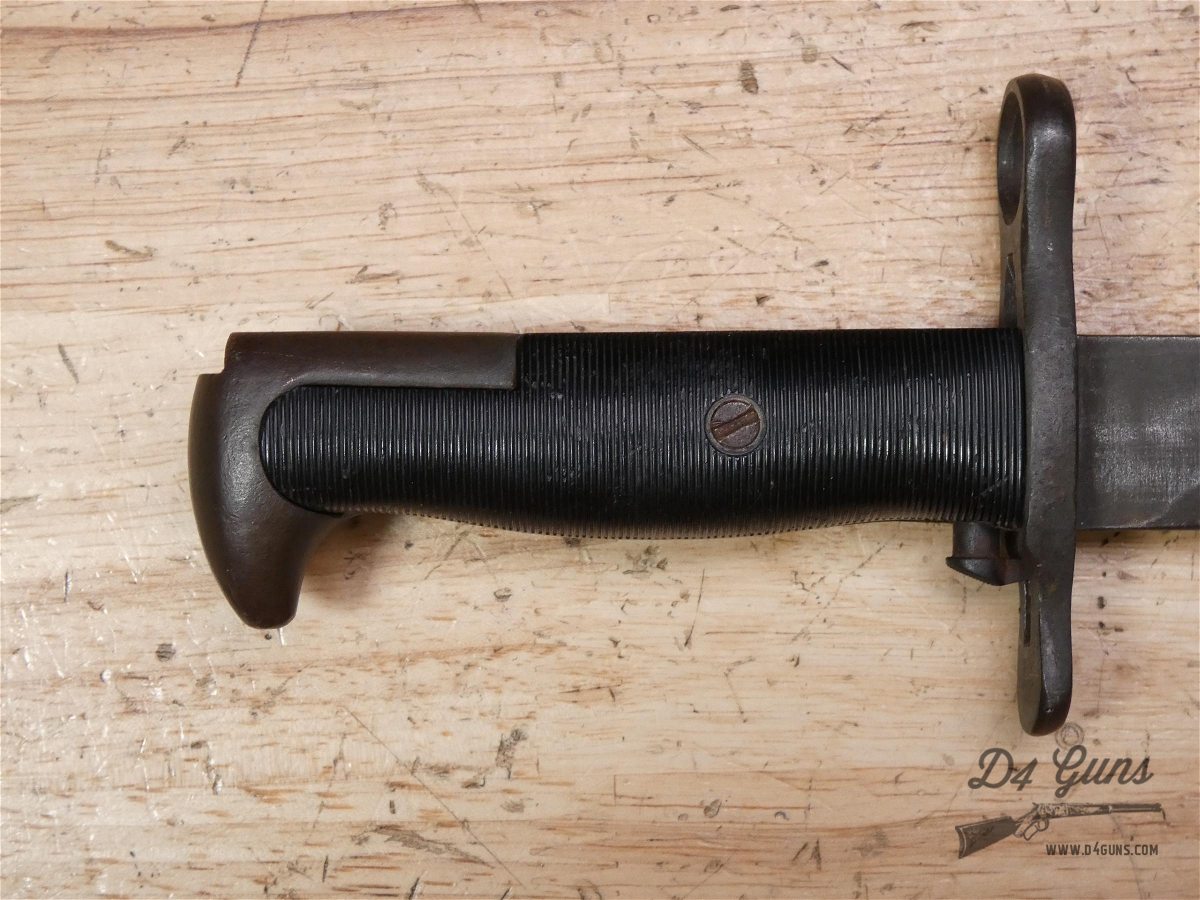 PAL US M1905 Bayonet - 10in - w/ Scabbard - M1942 - for M1 Garand ...