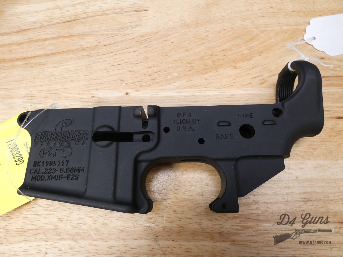 Bushmaster XM15-E2S Stripped Lower - .223 5.56 - 223 AR 15 AR-15 AR15 ...