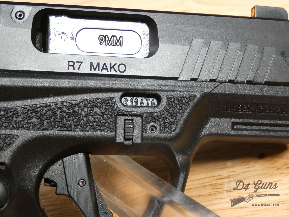 Kimber R7 Mako - 9mm - w/ Case & 5 Mags - CCW - Night Sights - Optic ...