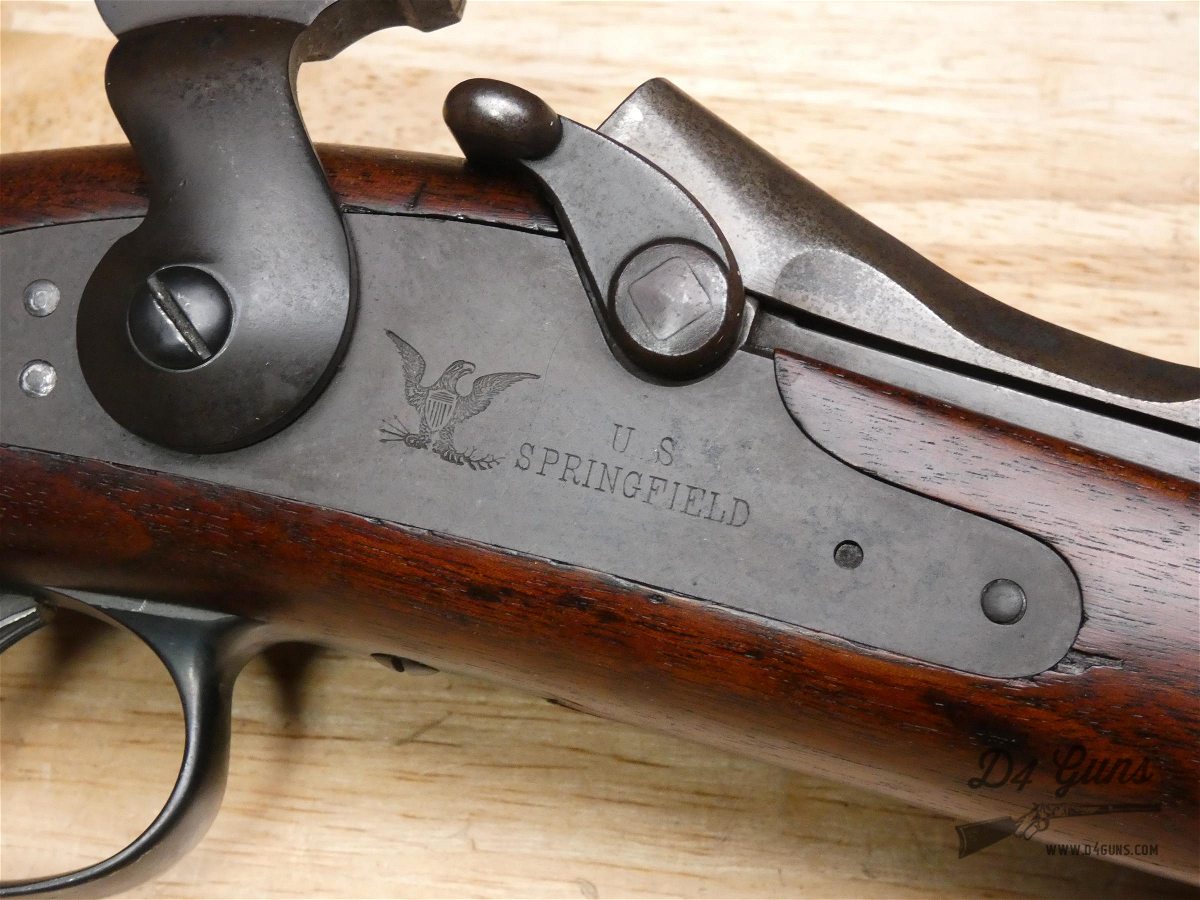 Springfield 1884 Trapdoor - .45-70 - MFG 1891 - Officer's Model - M1884 ...