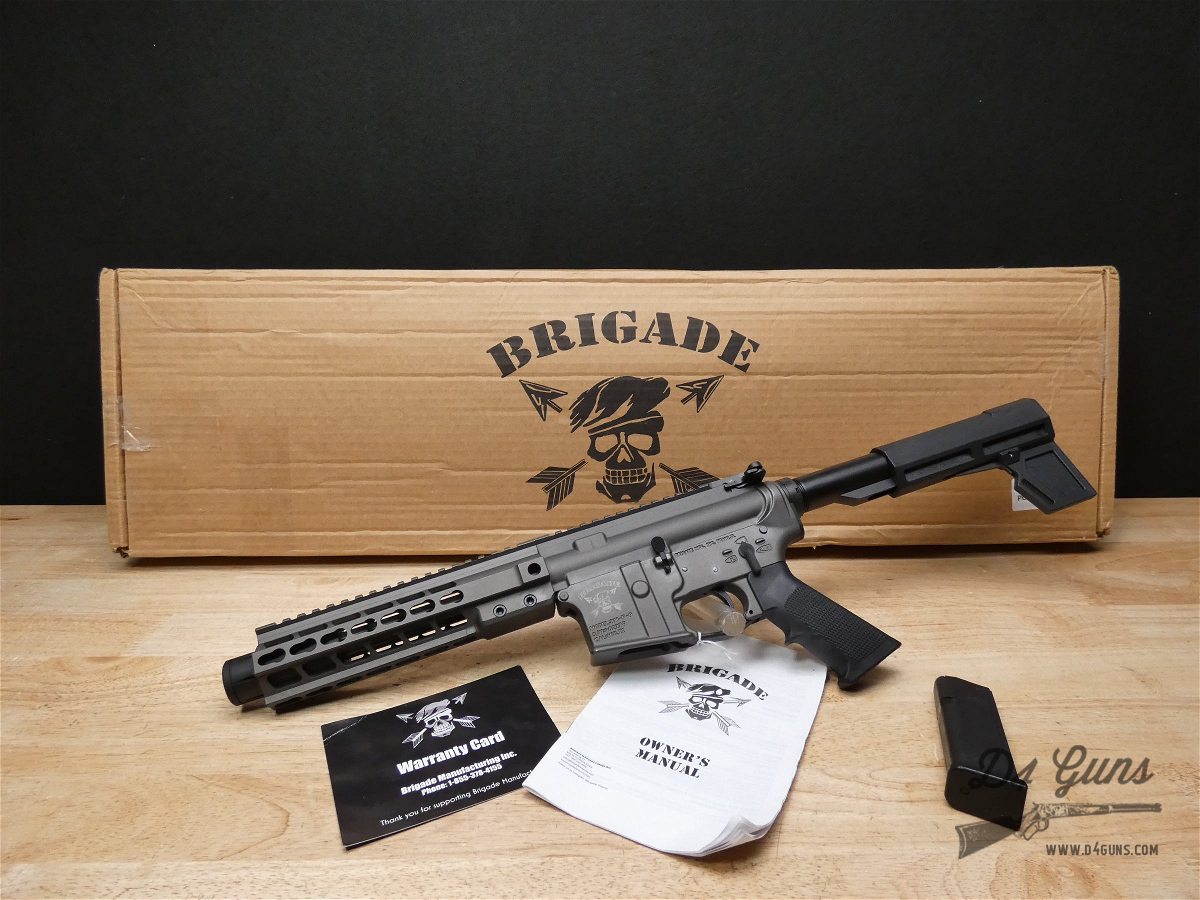 Brigade BM-F-9 - 9mm - BM9 - AR9 - Glock Mag - AR15 Platform Pistol PDW ...