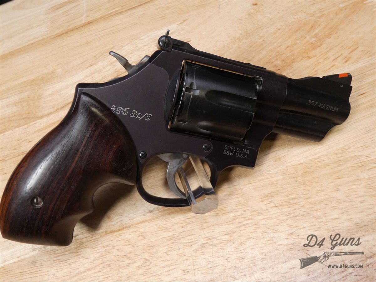Smith & Wesson 386 Sc/S - .357 Mag - Scandium Ultralight - 7-shot ...