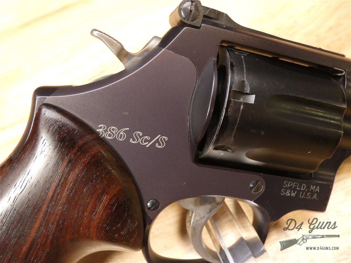 Smith & Wesson 386 Sc/S - .357 Mag - Scandium Ultralight - 7-shot ...