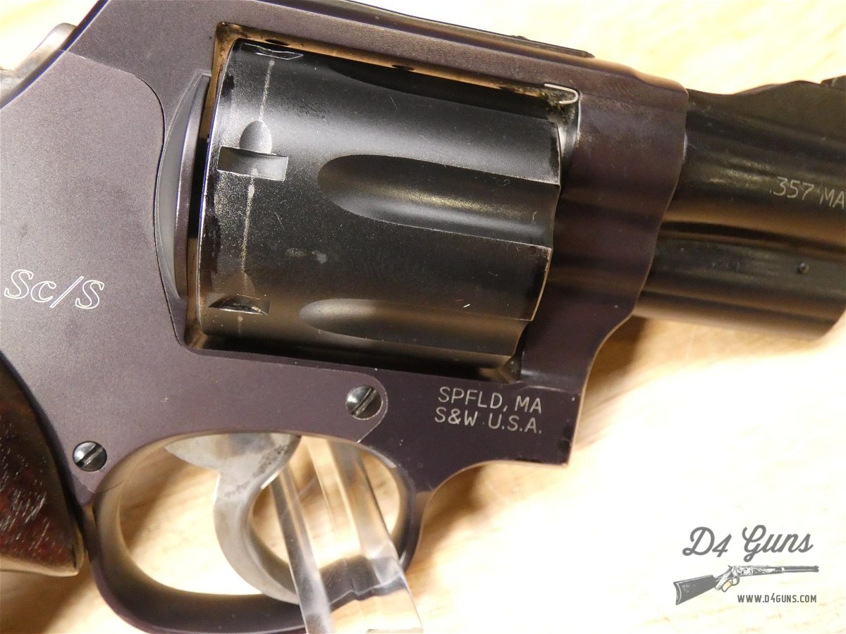 Smith & Wesson 386 Sc/S - .357 Mag - Scandium Ultralight - 7-shot ...