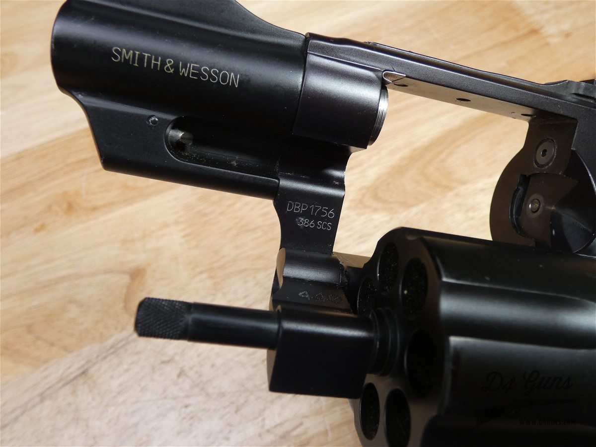 Smith & Wesson 386 Sc/S - .357 Mag - Scandium Ultralight - 7-shot ...