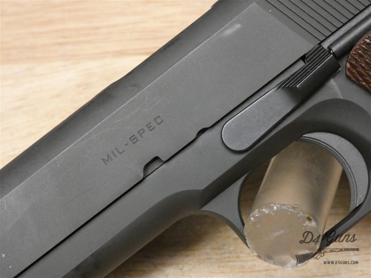 Springfield Mil-Spec 1911 - .45 ACP - Classic GI Feel! - w/ Holsters ...