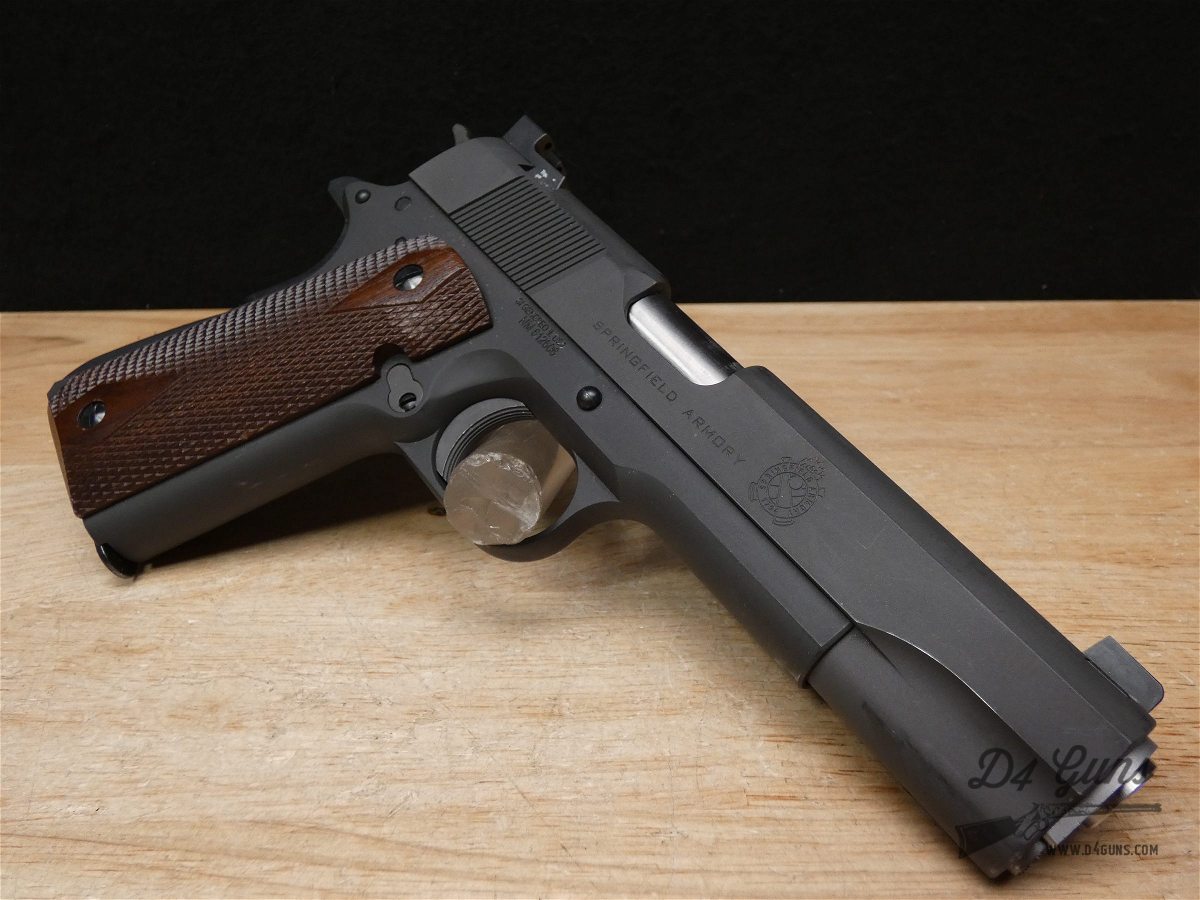 Springfield Mil-Spec 1911 - .45 ACP - Classic GI Feel! - w/ Holsters ...
