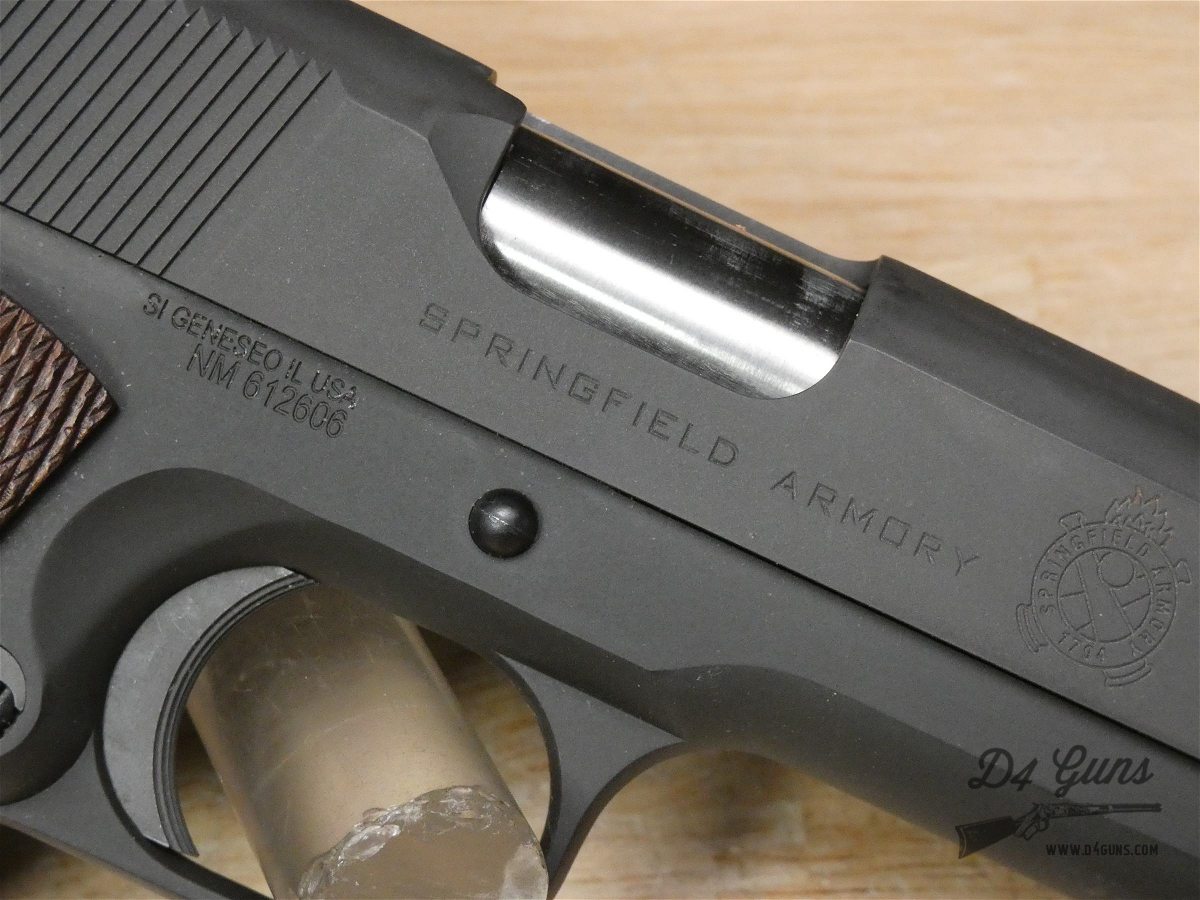 Springfield Mil-Spec 1911 - .45 ACP - Classic GI Feel! - w/ Holsters ...