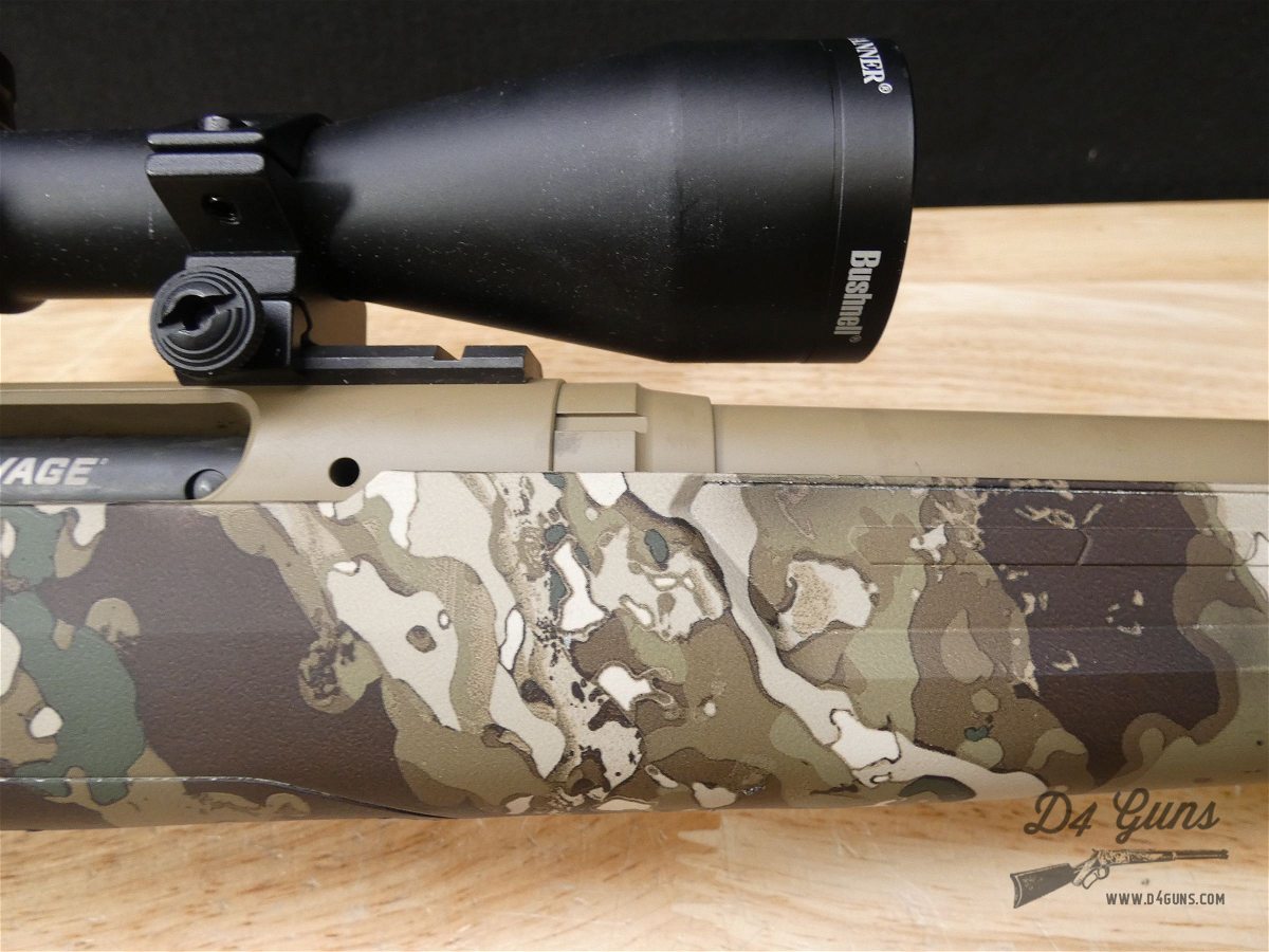 Savage Axis II XP - 6.5 CM -w/ Bushnell Banner - Veil Camo - Coyote - Bolt Action Rifles at ...