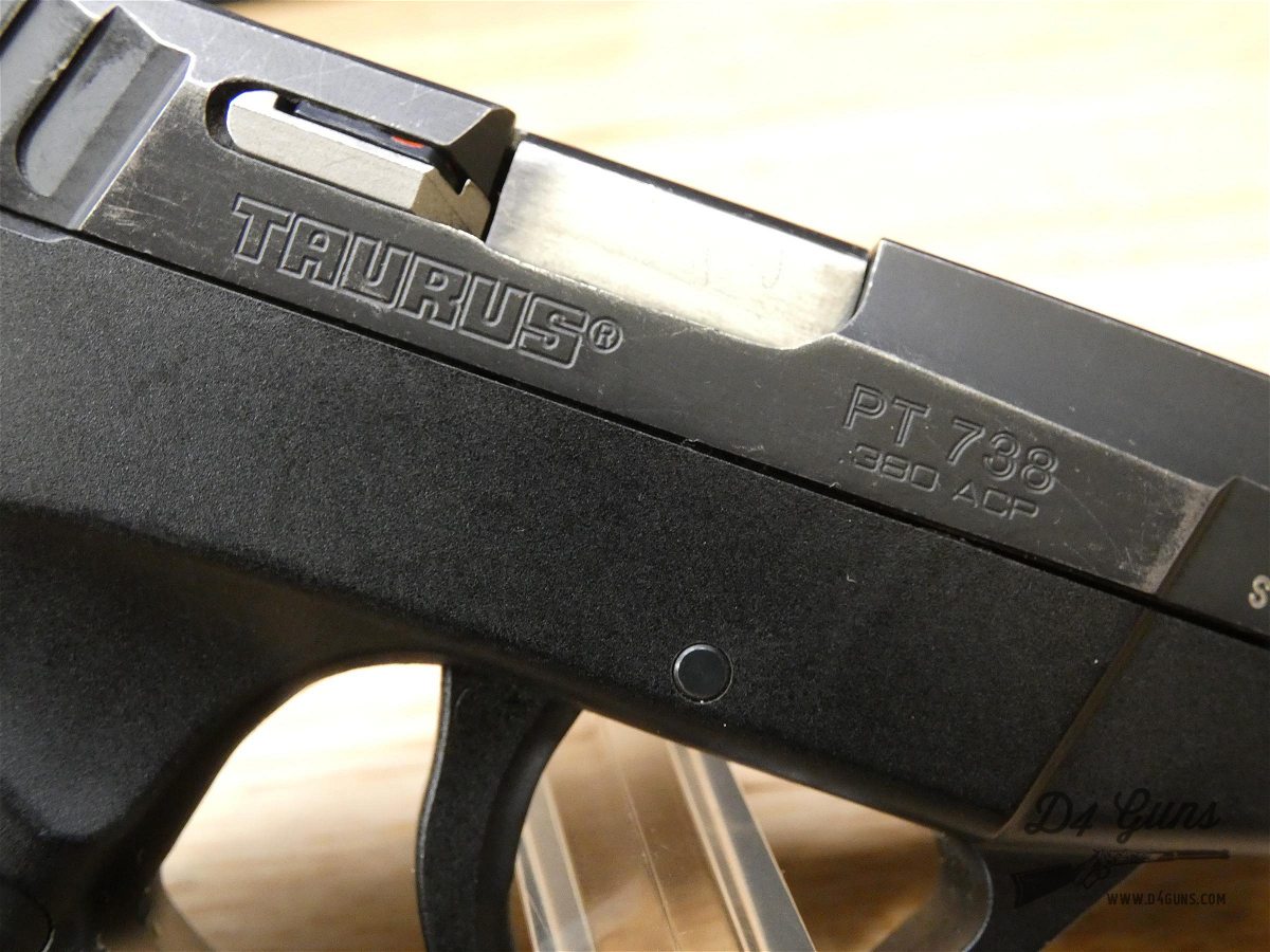 Taurus TCP PT738 - .380 ACP - PT 738 - CCW - w/ Case & Mag - Semi Auto ...