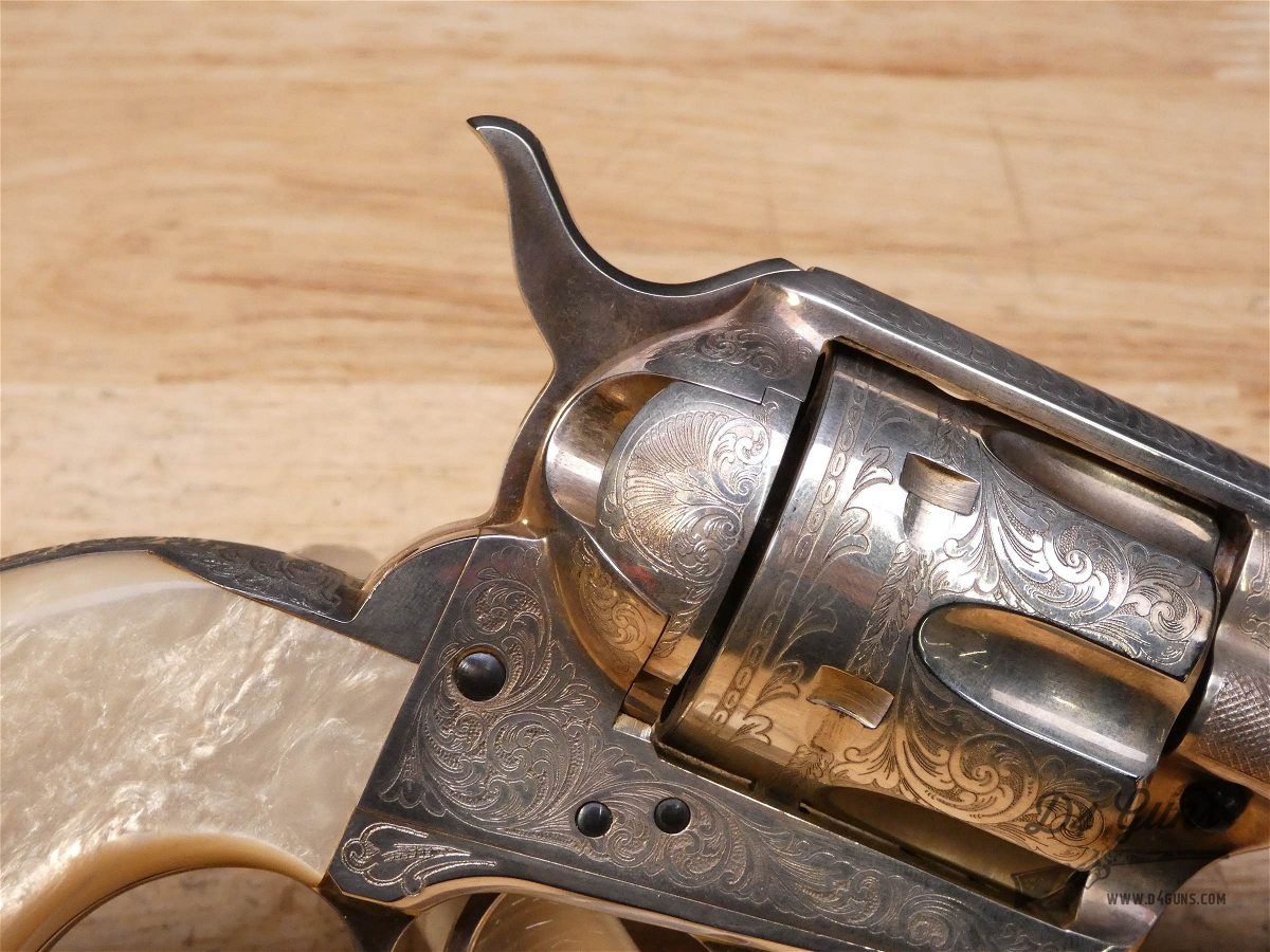 Uberti 1873 SAA Cattleman - .45 Colt - Engraved - Peacemaker - Stoeger ...