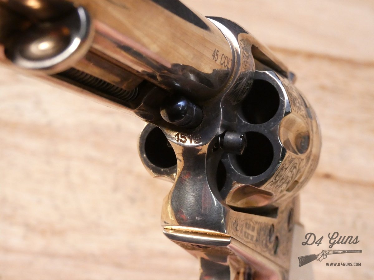 Uberti 1873 SAA Cattleman - .45 Colt - Engraved - Peacemaker - Stoeger ...