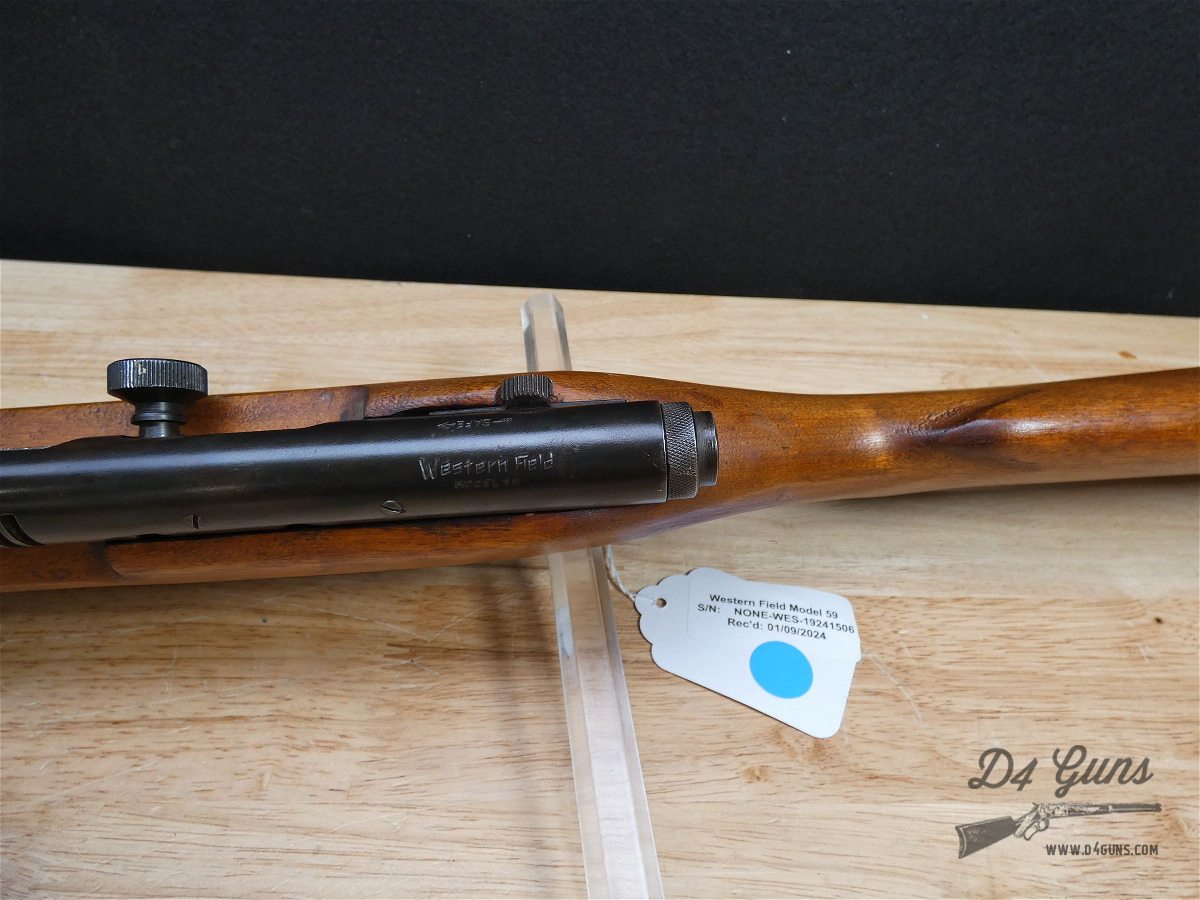 Western Field Model 59- .22 LR - Semi - Auto. Gill Gun! - Semi Auto ...