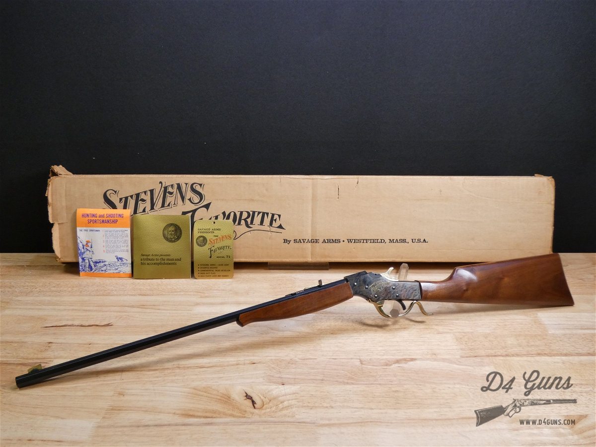 Savage Stevens Favorite Model 71 Commemorative - .22 S,L,LR - w/Box ...