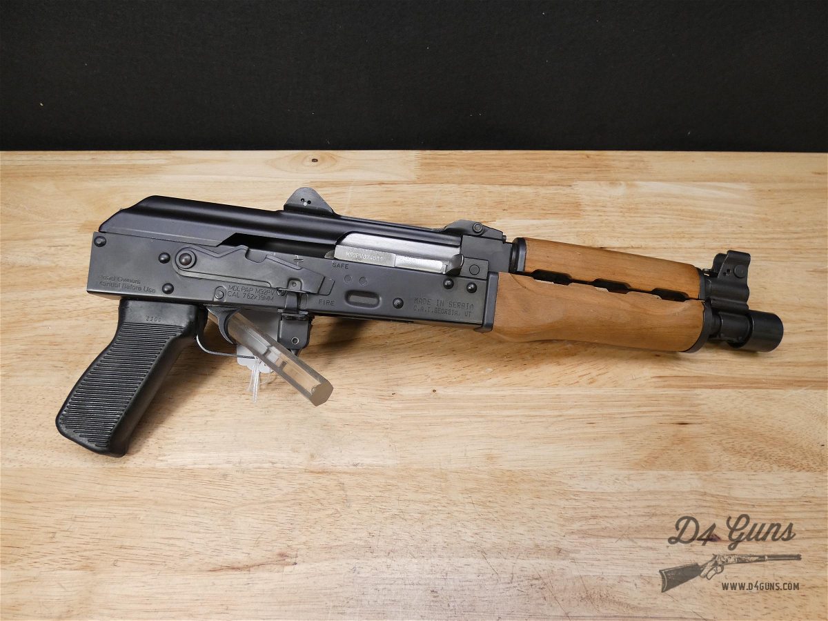 Zastava PAP M92PV - 7.62x39 - CAI Import - M92 PV AK Pistol - Draco ...
