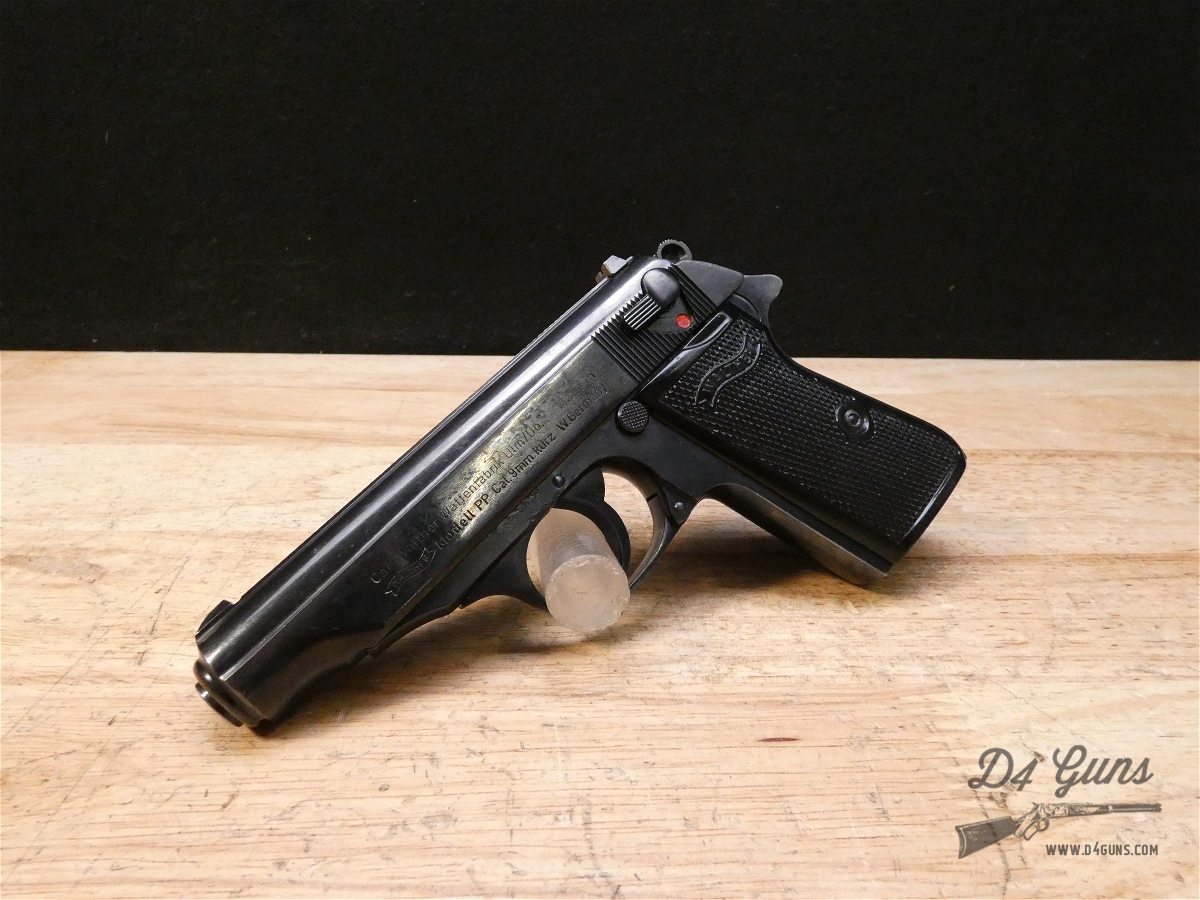Walther PP - .380 ACP - 1982 - ULM W. Germany - Interams - w/OG Case ...
