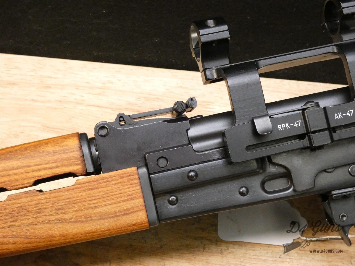 Zastava ZPAP M77 - 7.62x51 - RPK - AK47 - .308 - Yugo - w/Rail & Rings ...