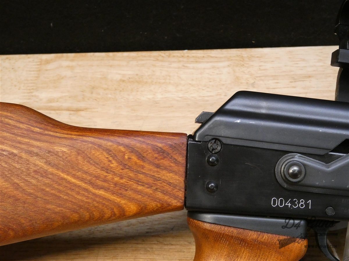 Zastava ZPAP M77 - 7.62x51 - RPK - AK47 - .308 - Yugo - w/Rail & Rings ...