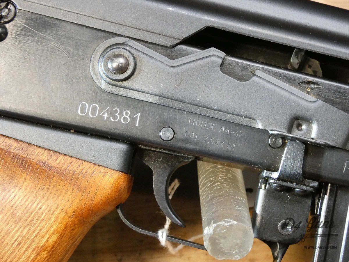 Zastava ZPAP M77 - 7.62x51 - RPK - AK47 - .308 - Yugo - w/Rail & Rings ...