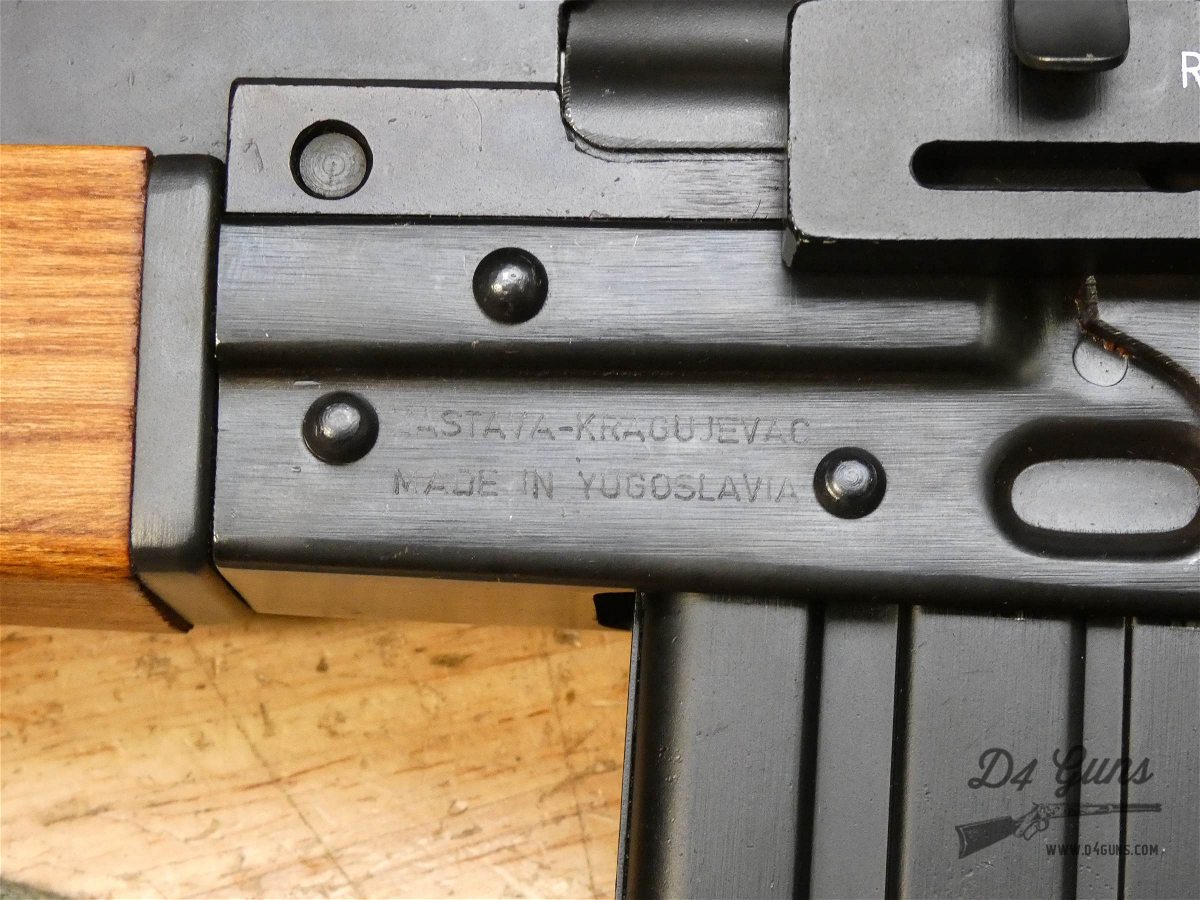 Zastava ZPAP M77 - 7.62x51 - RPK - AK47 - .308 - Yugo - w/Rail & Rings ...