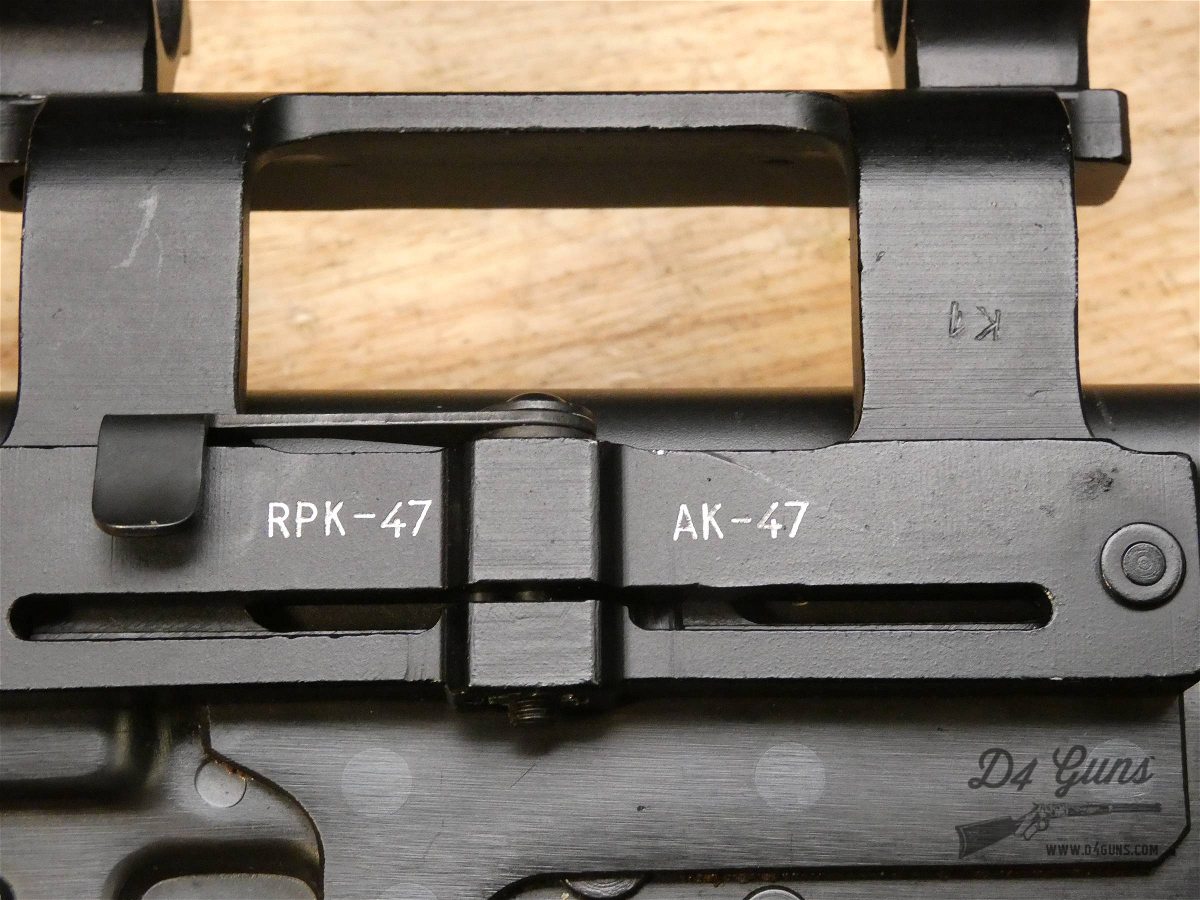 Zastava ZPAP M77 - 7.62x51 - RPK - AK47 - .308 - Yugo - w/Rail & Rings ...