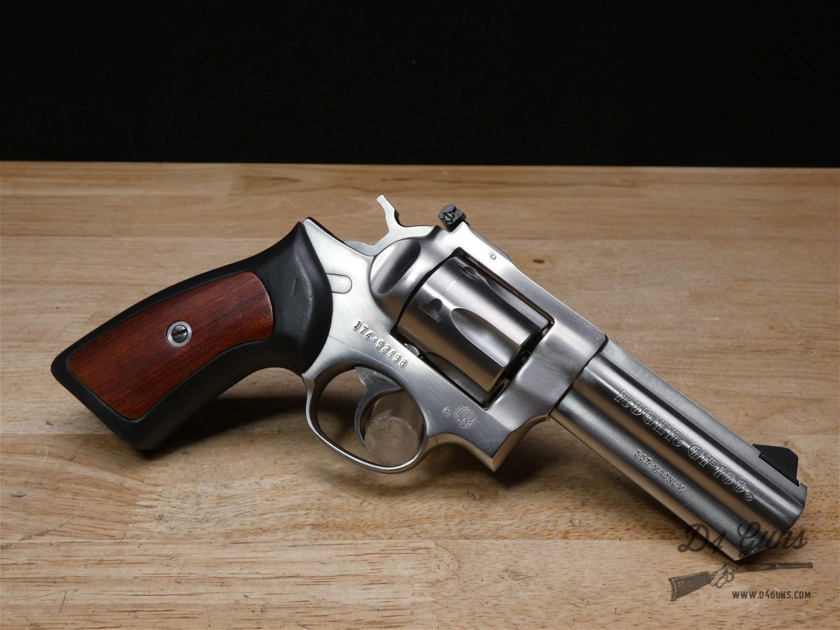Ruger GP100 - .357 Mag - MFG 2004 - GP 100 - XLNT - GP-100 - Stainless - C - Revolvers at ...