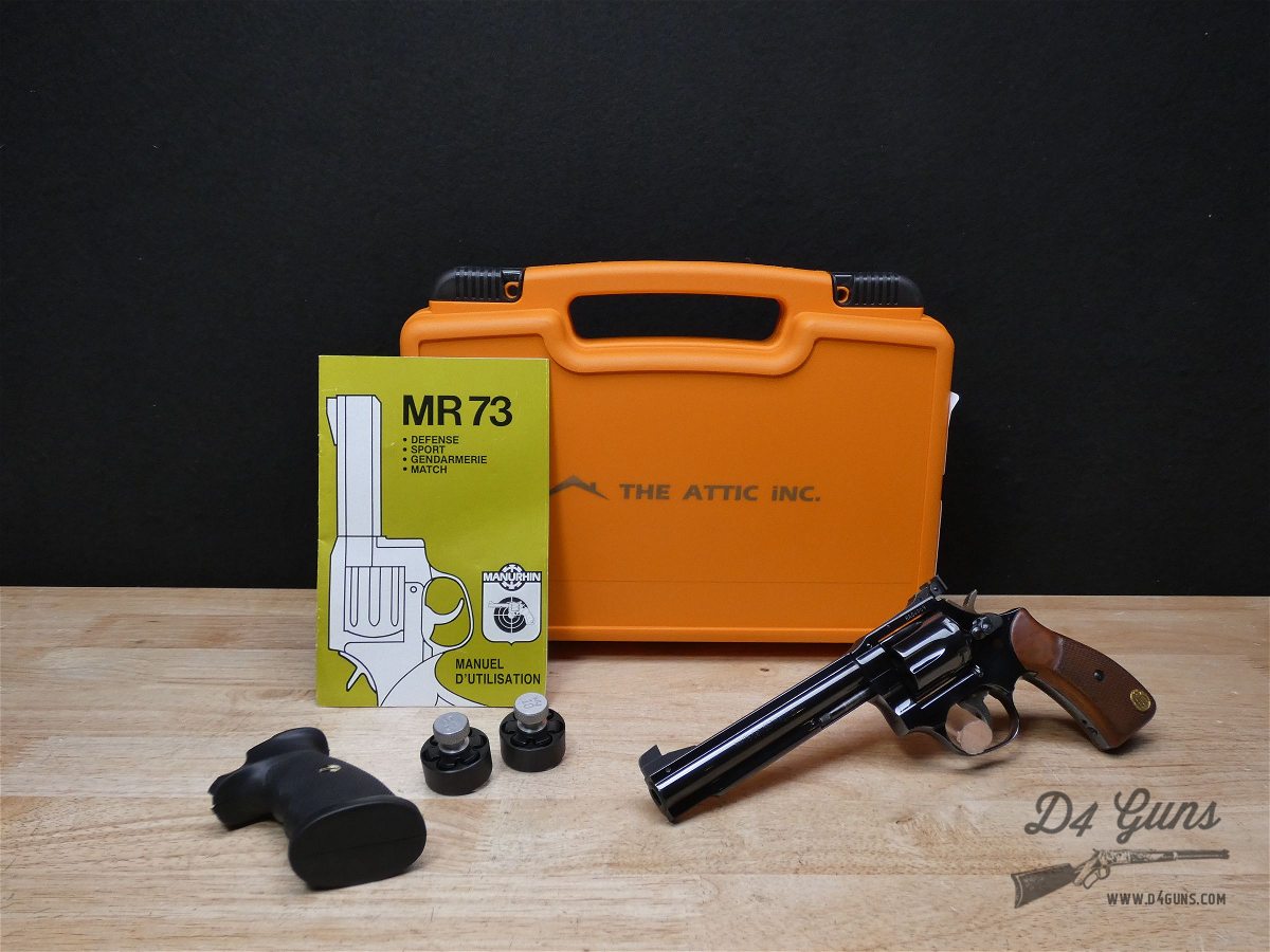Manurhin MR73 - .357 Mag - MR 73 - MR-73 - French Revolver - Beretta ...