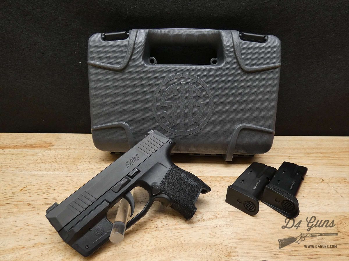 Sig Sauer P365 - 9mm - w/ OG Case - 2Mags -Conceal Carry -CCW - Green ...