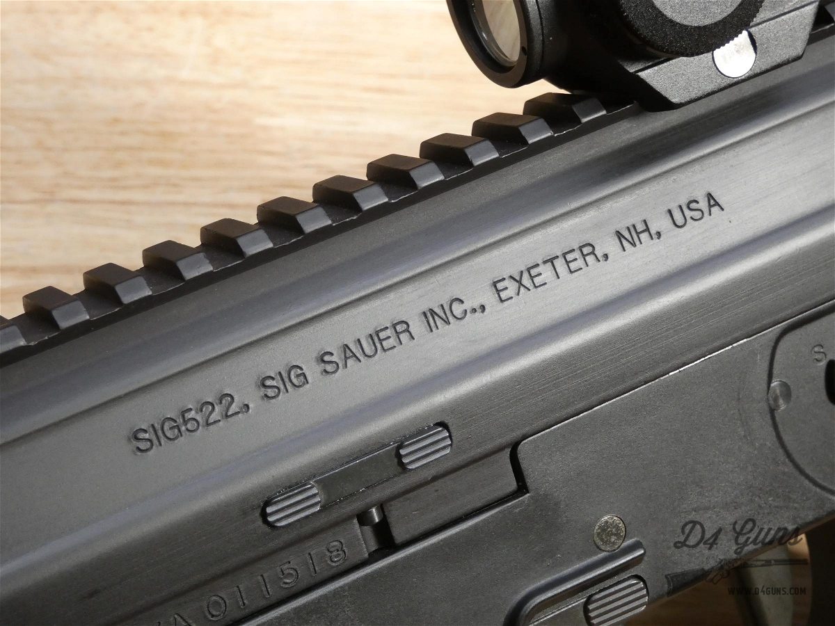 Sig Sauer SIG522 Classic - .22 LR - 522 - w/ Mag & Red Dot! - Plinker ...