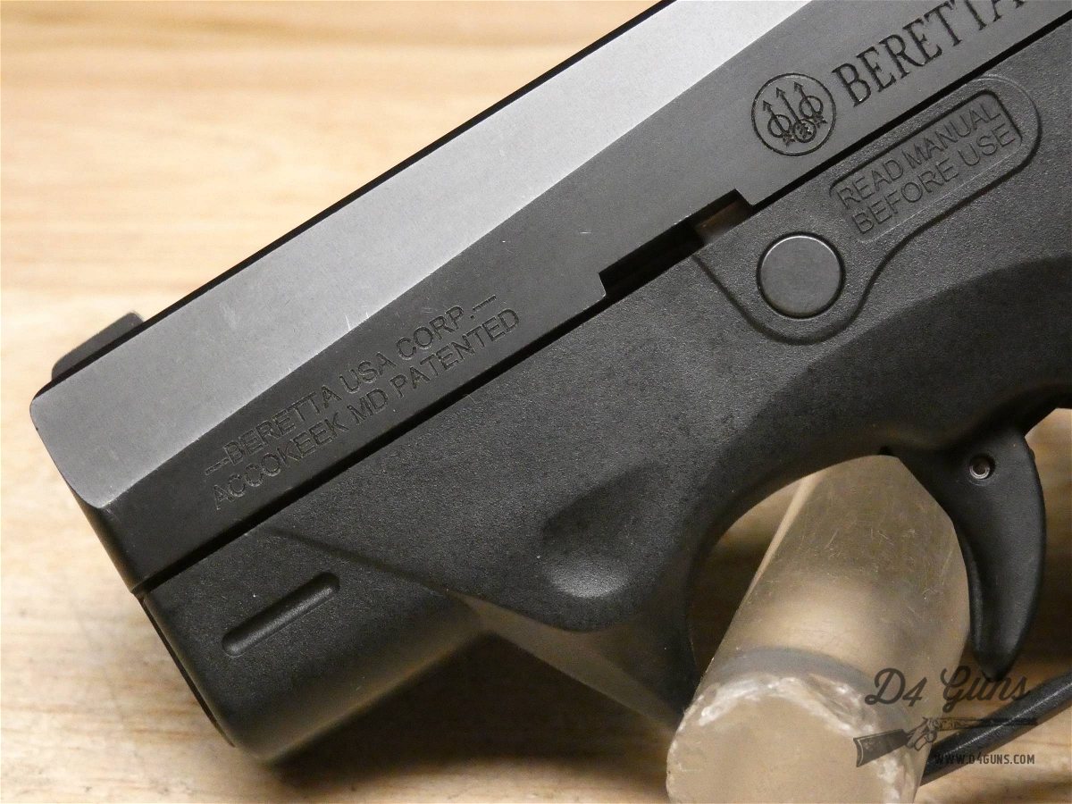 Beretta BU9 Nano - 9mm - w/ 4 Mags & More - Micro - Pocket CCW - Semi ...