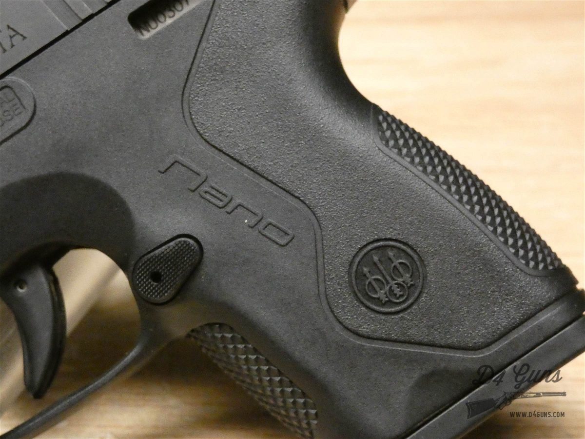 Beretta BU9 Nano - 9mm - w/ 4 Mags & More - Micro - Pocket CCW - Semi ...
