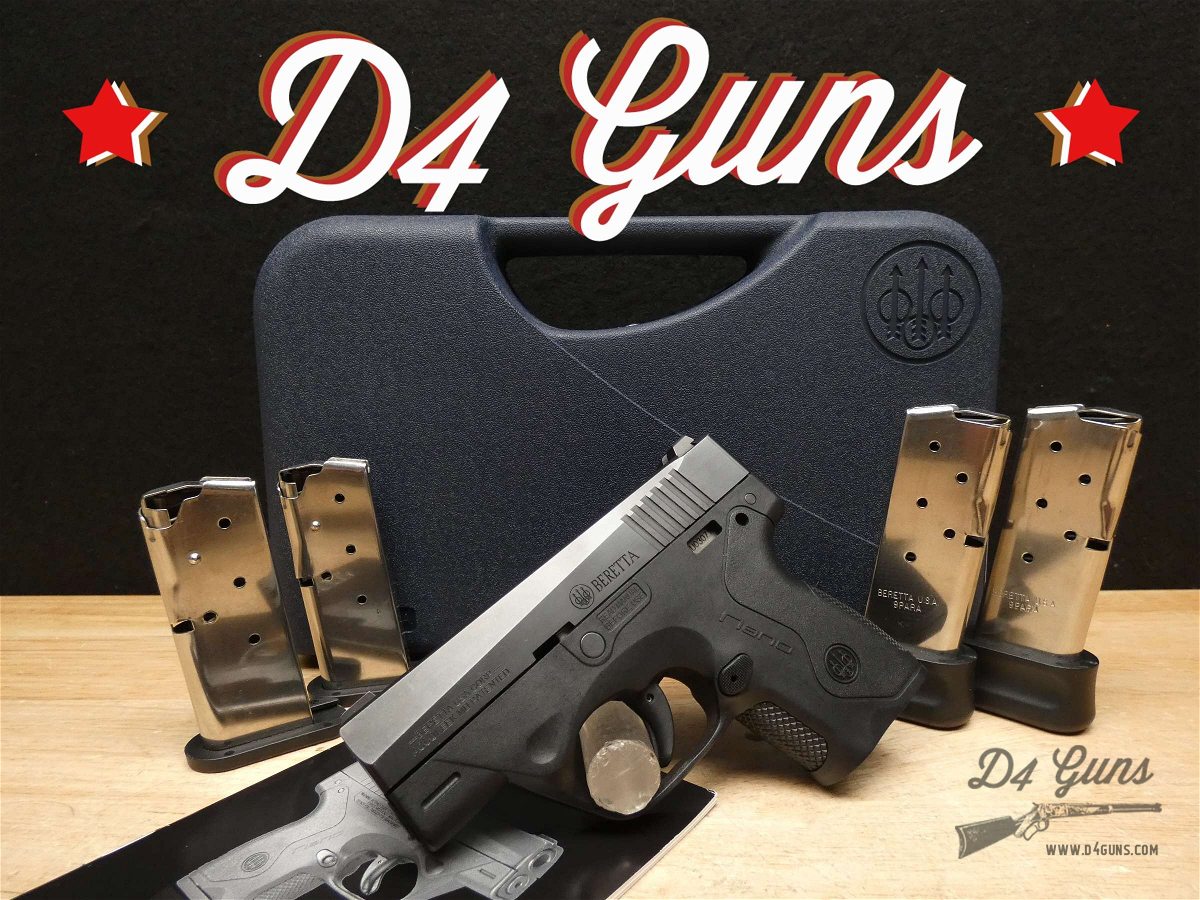 Beretta BU9 Nano - 9mm - w/ 4 Mags & More - Micro - Pocket CCW - Semi ...