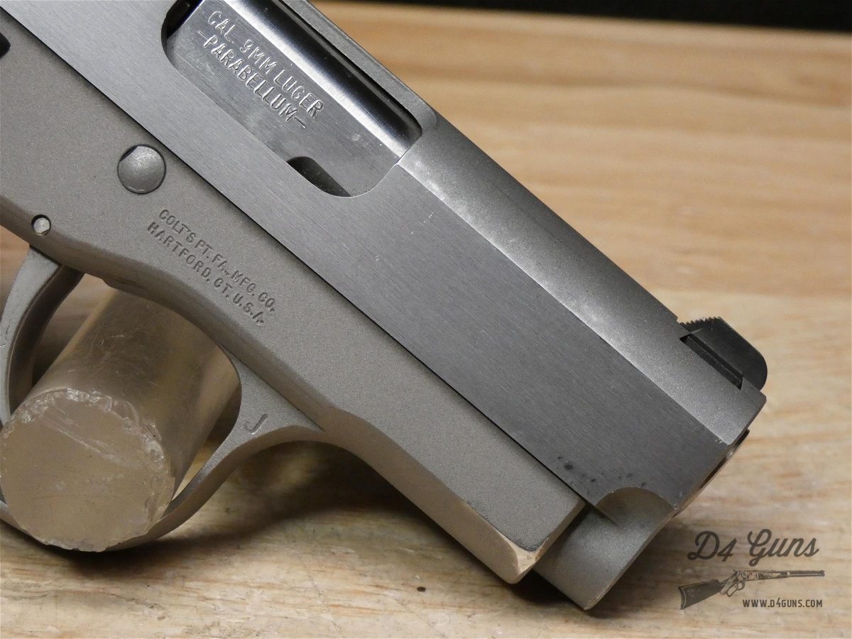 Colt Pocket Nine Series 90 - 9mm - w/ 2 Mags - Stainless - MFG 1999 ...