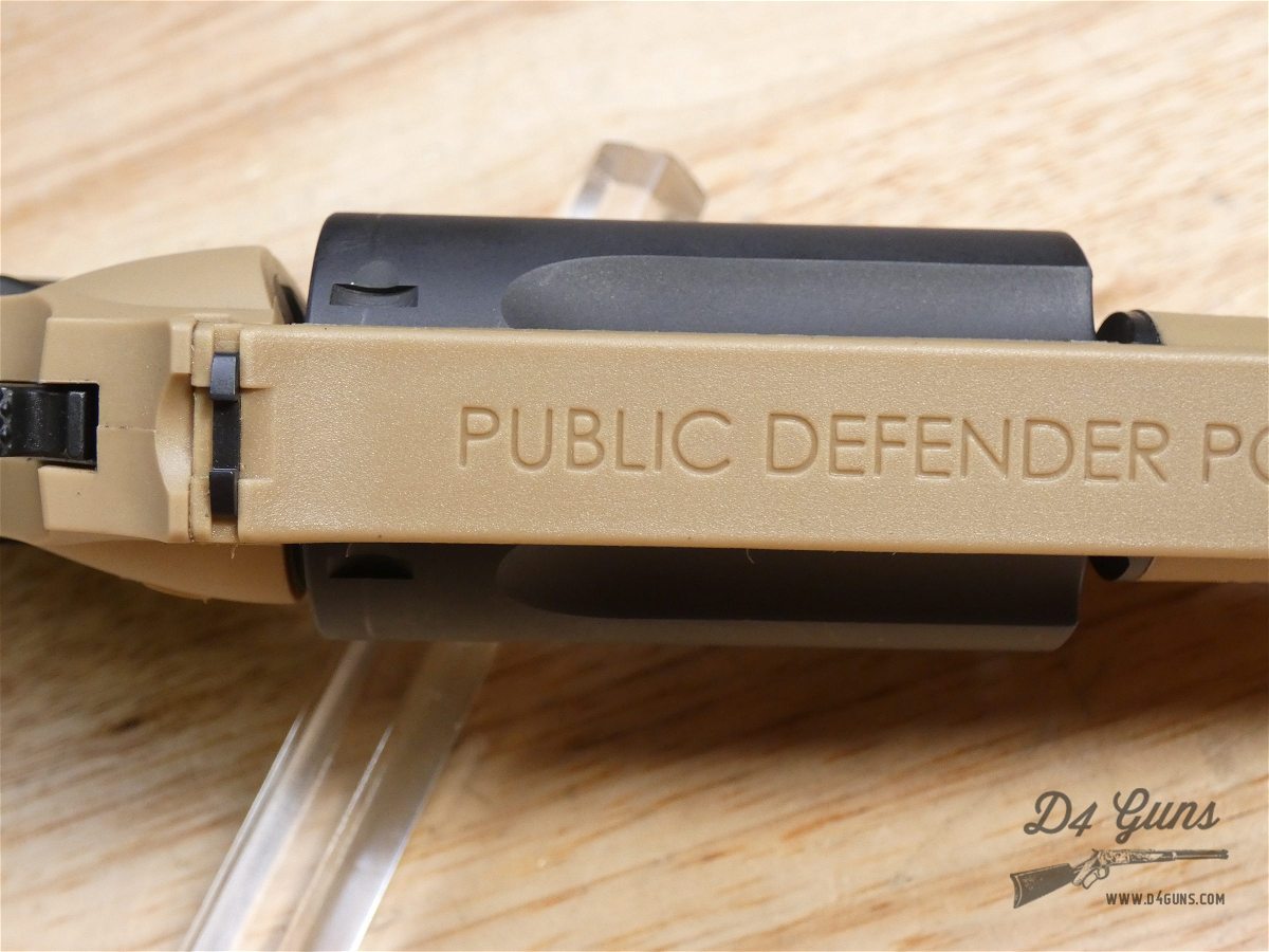 Taurus The Judge Public Defender Poly 45 - .410ga/.45 Colt - TAN ...