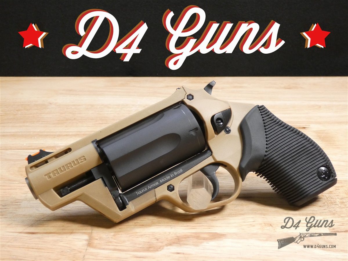 Taurus The Judge Public Defender Poly 45 - .410ga/.45 Colt - TAN ...
