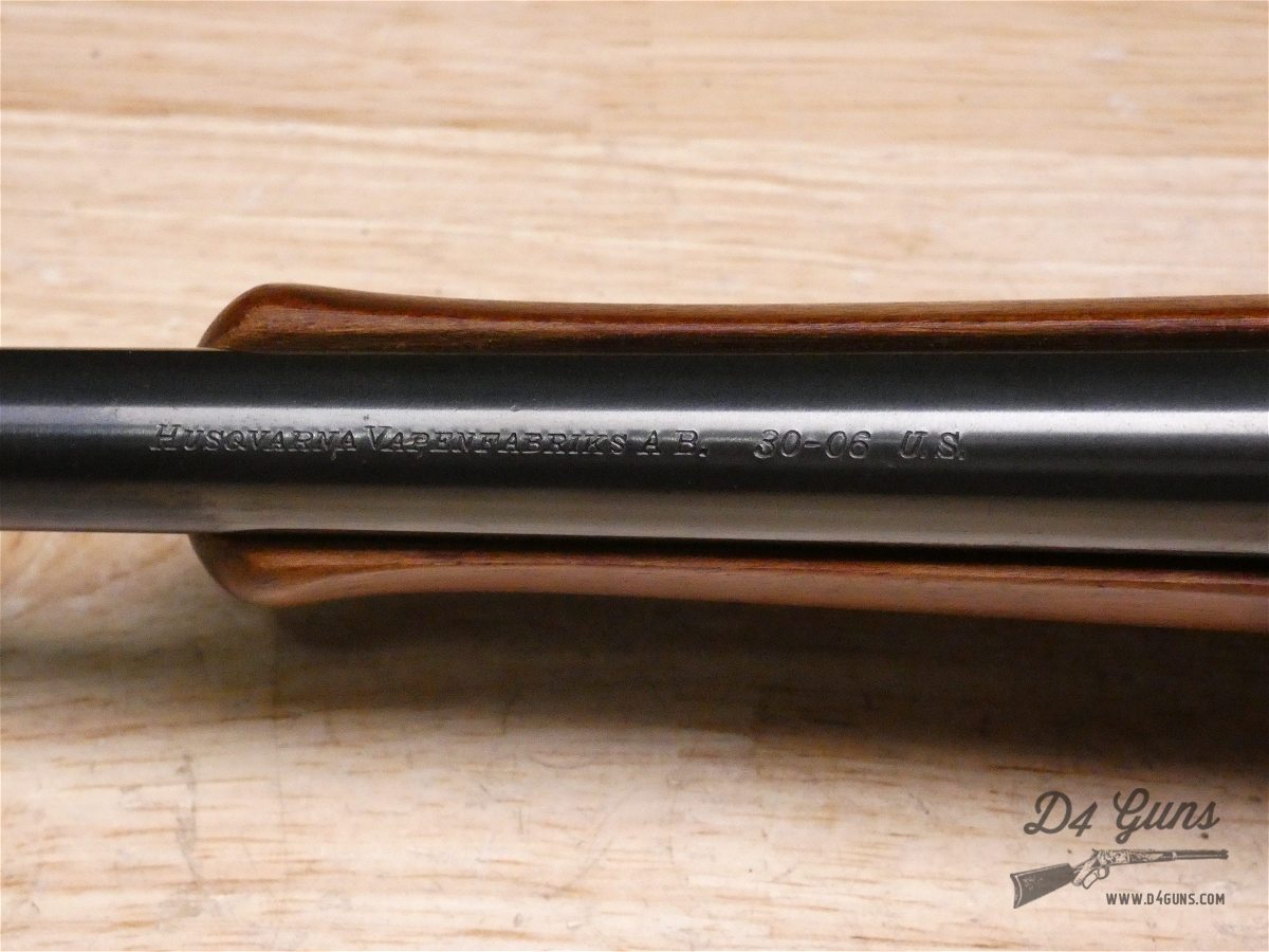Husqvarna Model 1640 - .30-06 SPNG - Vapenfabrik AB - MFG 1958 -Bolt ...