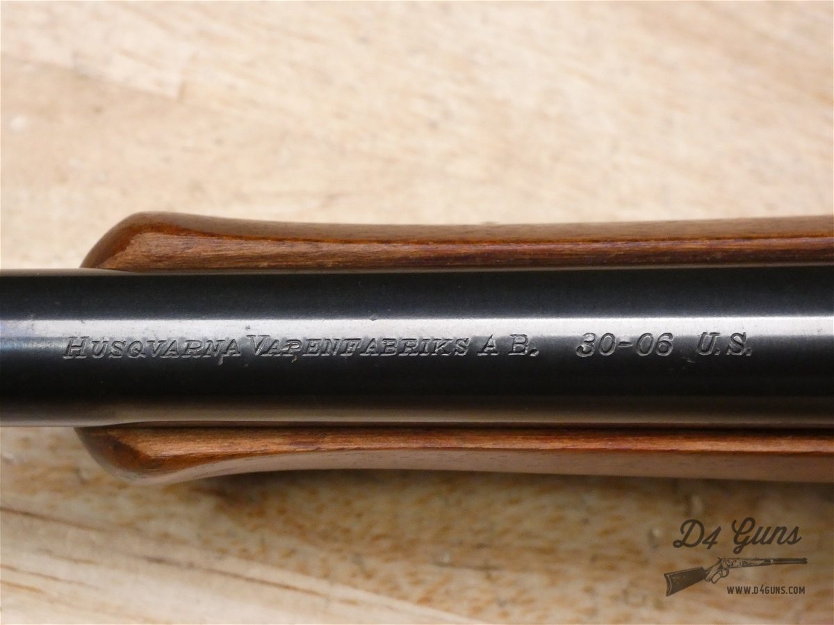Husqvarna Model 1640 - .30-06 SPNG - Vapenfabrik AB - MFG 1958 -Bolt ...
