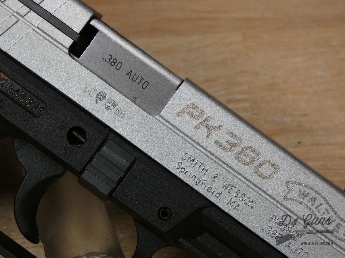 Walther PK380 - .380 Auto - w/ Case & More - Compact - Two-tone ...