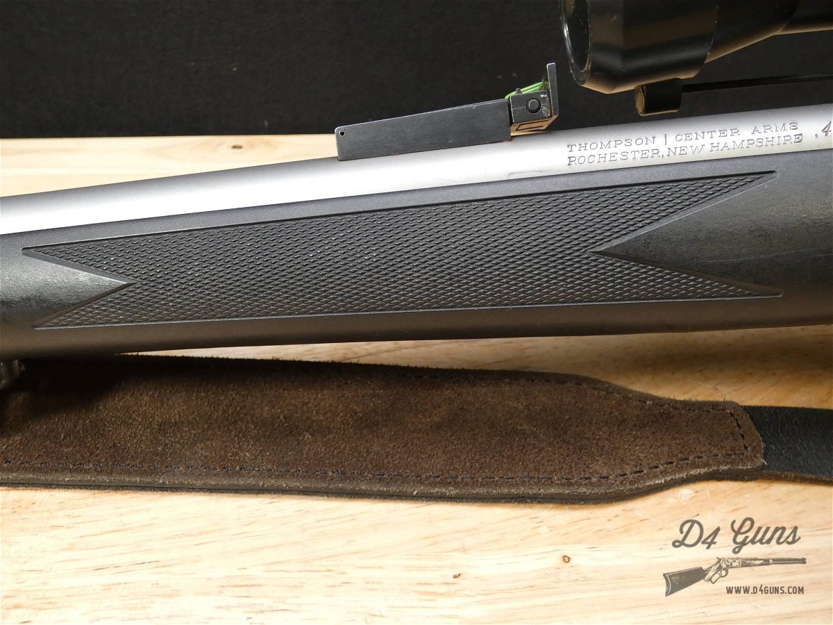 Thompson Center Omega - .45 Cal - Stainless - w/ Bushnell Scope - .45 ...