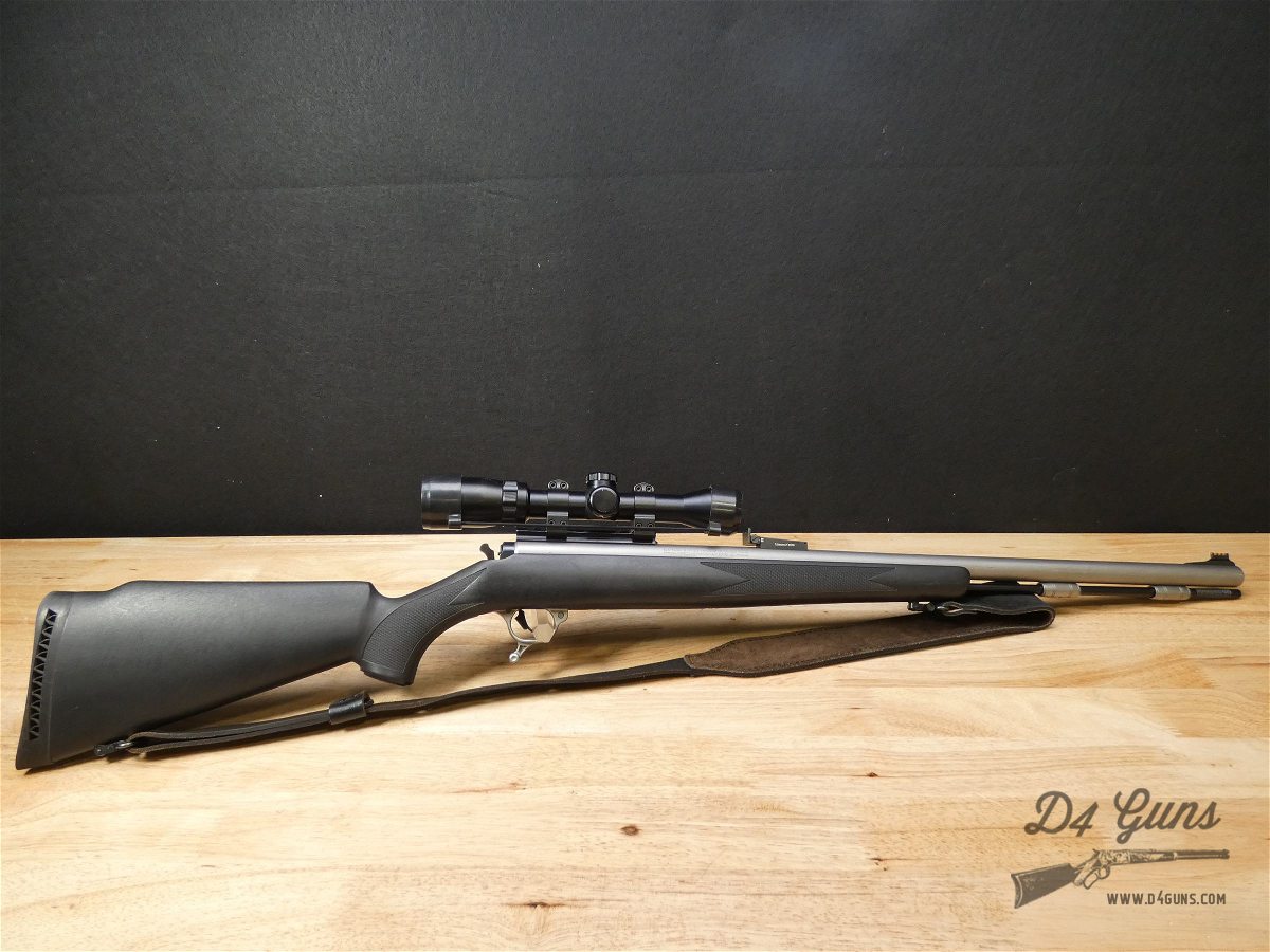 Thompson Center Omega - .45 Cal - Stainless - w/ Bushnell Scope - .45 ...