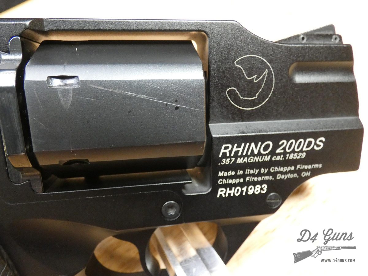 Chiappa Rhino 200DS - .357 Mag - 200 DS - XLNT - Revolvers at GunBroker ...