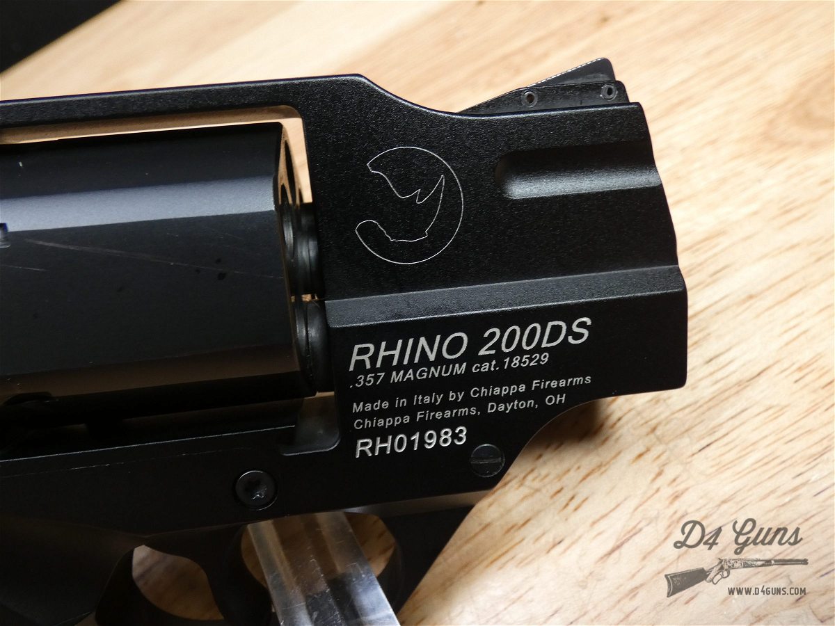 Chiappa Rhino 200DS - .357 Mag - 200 DS - XLNT - Revolvers at GunBroker ...
