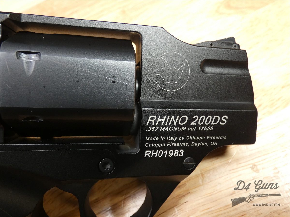 Chiappa Rhino 200DS - .357 Mag - 200 DS - XLNT - Revolvers at GunBroker ...
