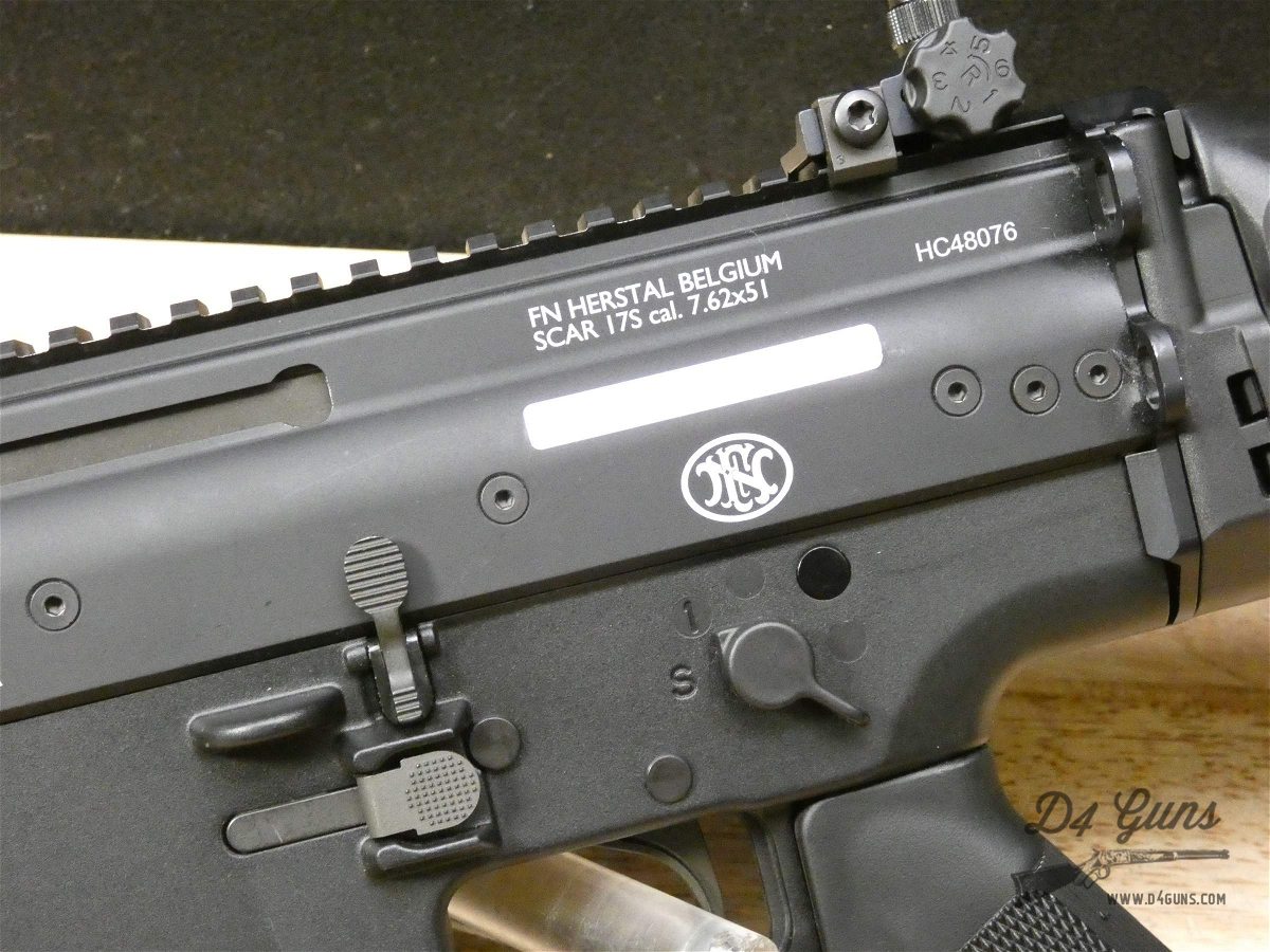 FN SCAR 17S - 7.62x51 NATO - Black - CHF BBL - Ambi - RCH - SSR Rail ...