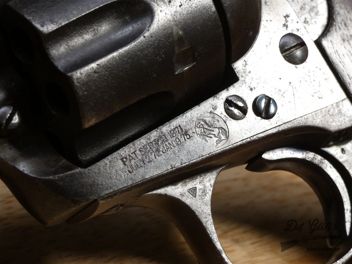 Colt Single Action Army Bisley Model - .32 WCF - Mfg. 1907 - SAA ...